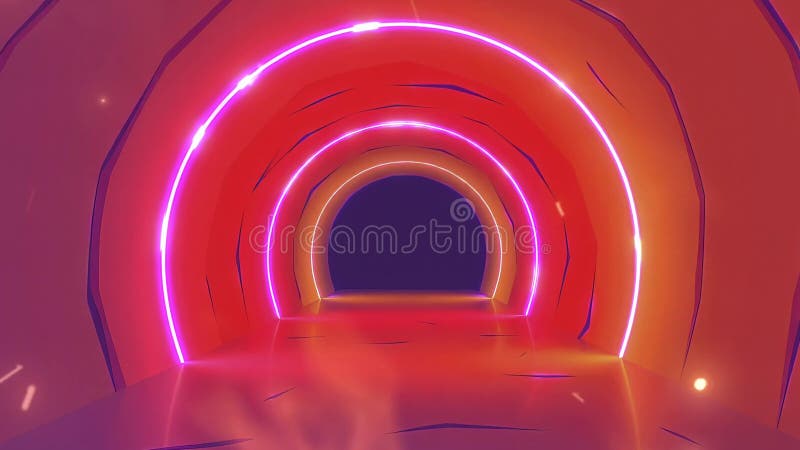 High High Tunnel - Neon Tunnels and High Sky with Animation Effects ...