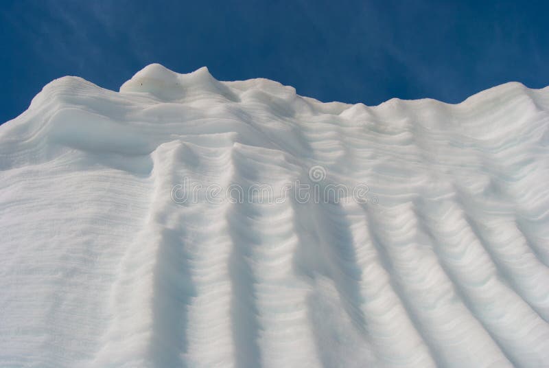 High icecy wall stock image. Image of glacial, iceberg - 136585313
