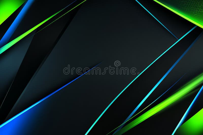 A High-impact Abstract Background with Intense Black, Electric Blue ...