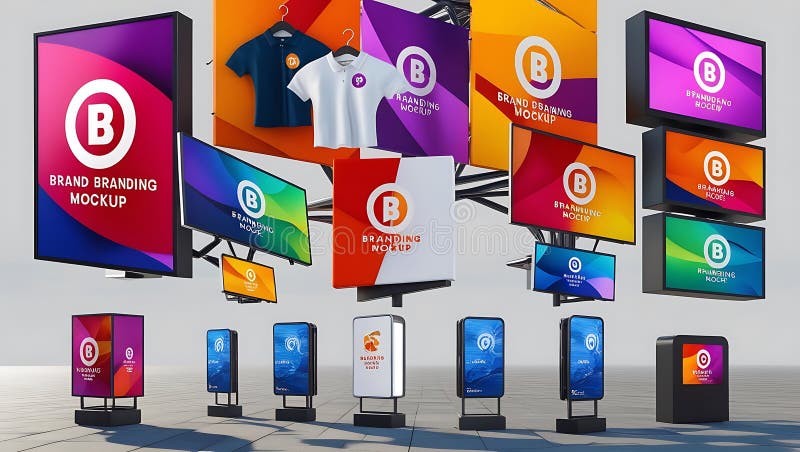 High-Impact Branding Mockups: Dynamic Visuals for Logo, Color Schemes ...