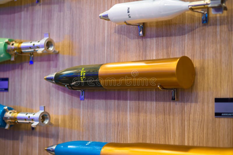 High-impact Fragmentation Mine of Various Calibers Stock Image - Image ...