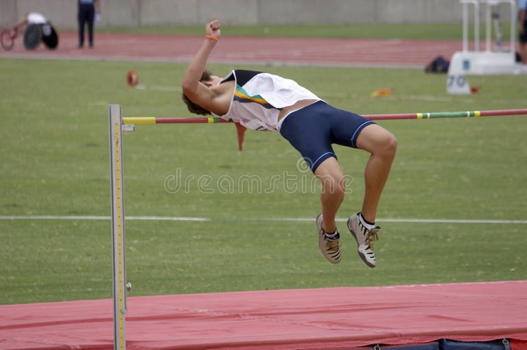High Jump stock photo. Image of arched, stand, jump, arena - 1341008