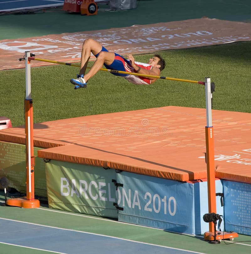 High jump editorial stock photo. Image of athletes, high - 15389753