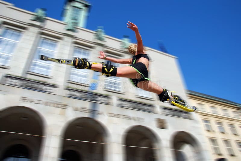 High jump stock image. Image of jump, ballerina, girl - 9485969