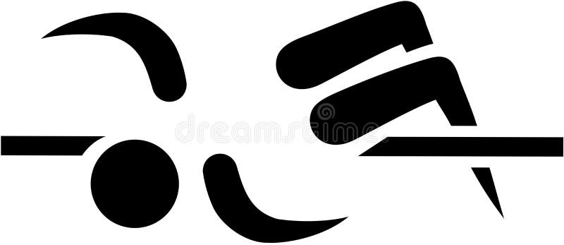 High Jump icon stock vector. Illustration of games, training - 92976622