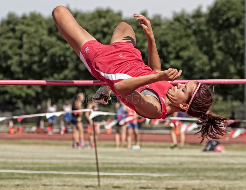 High Jumpers editorial photography. Image of high, junior - 61282572