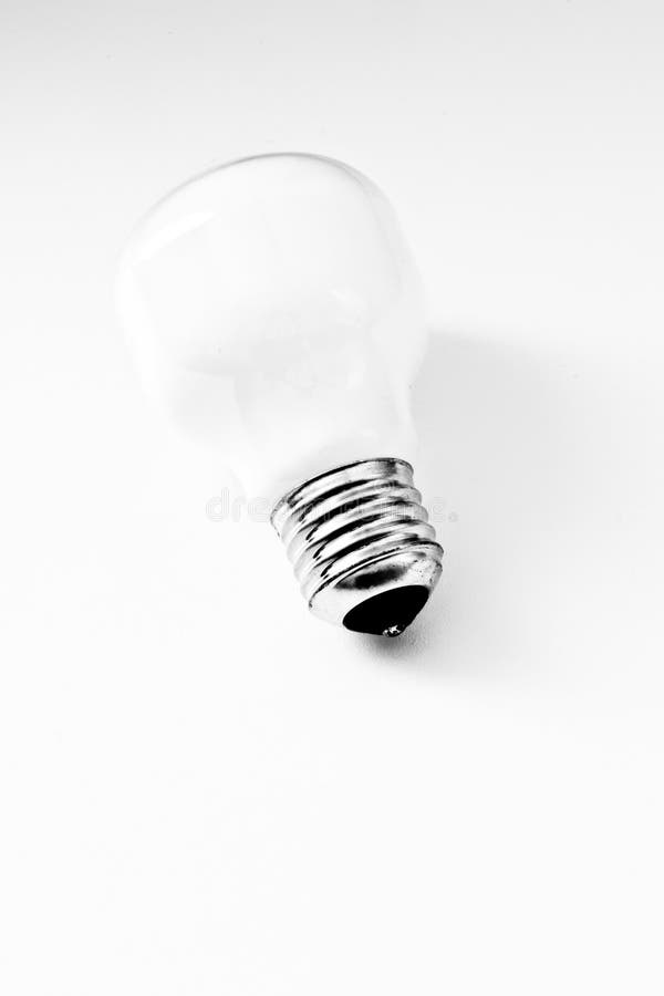 High-key Light Bulb, Concept of Clean Energy Stock Image - Image of ...