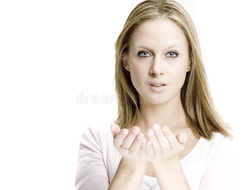 High key portrait stock photo. Image of beautiful, pure - 1765420