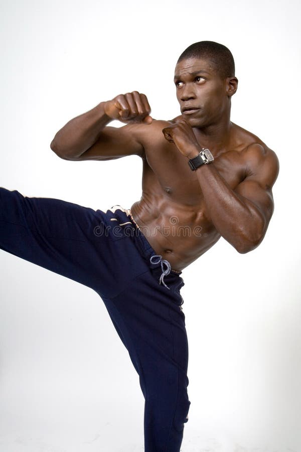 High Kick stock photo. Image of person, active, style - 1723434