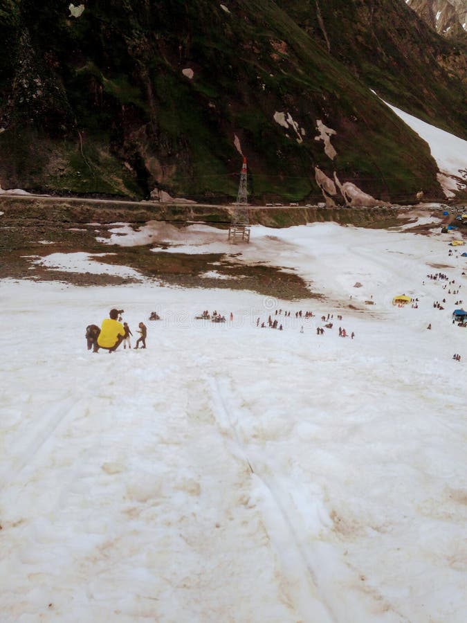 High Land Mountain at Sonmarg Stock Image - Image of sonmarg, mountain ...