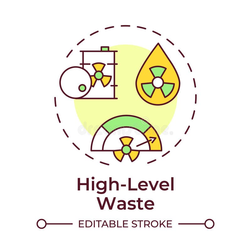 Waste Multi Color Concept Icon Stock Illustrations – 166 Waste Multi ...