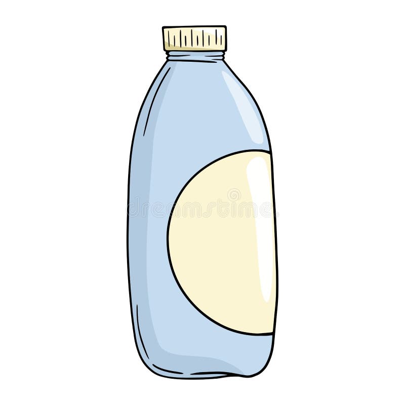 Milk Plastic Bottle Sketch Stock Illustrations – 648 Milk Plastic ...
