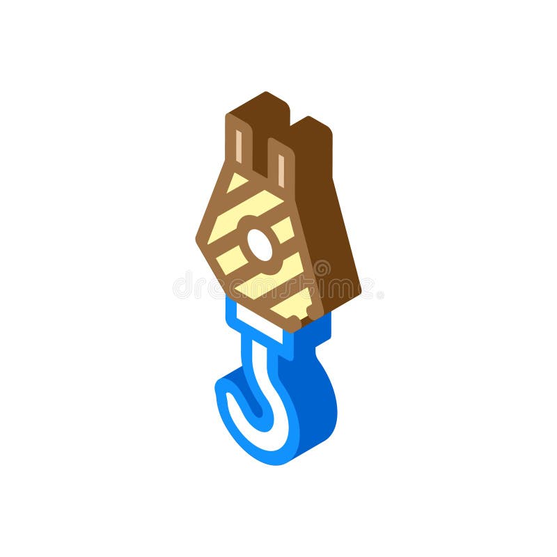 High Load Capacity Isometric Icon Vector Illustration Stock ...