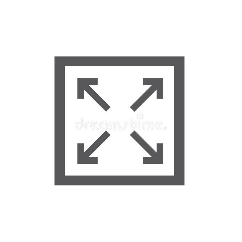 High or Low Res Image Icon - for UI or UX Stock Vector - Illustration ...