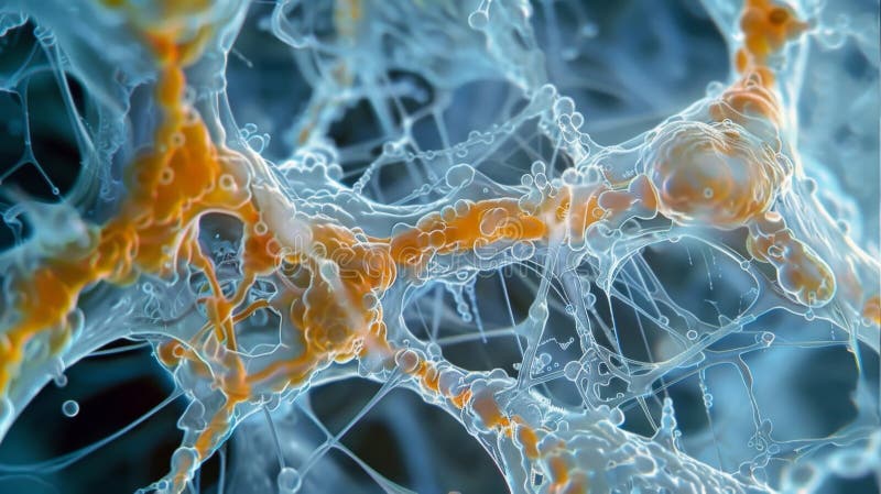 High Magnification Image of Cytoplasmic Streaming in a Protist ...