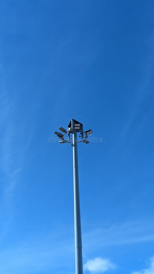 High-Mast LED Lighting Infrastructure for Enhanced Facility ...