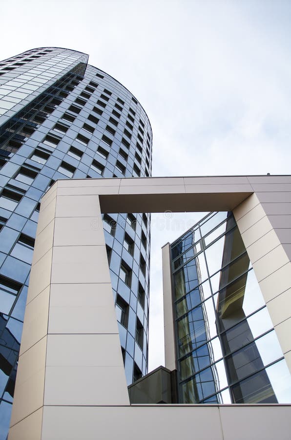 High modern building stock image. Image of urban, metropolis - 78076183