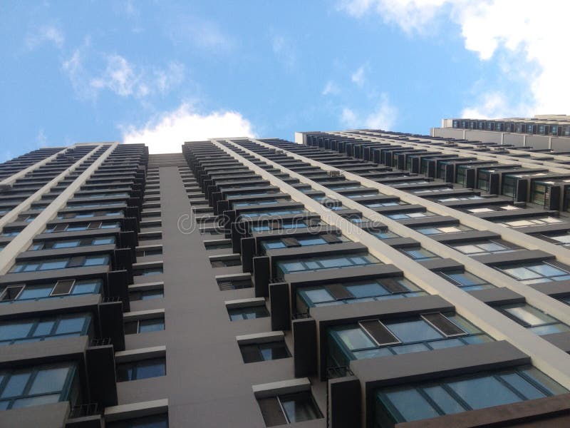 High modern skyscraper stock photo. Image of public, outdoor - 45828948