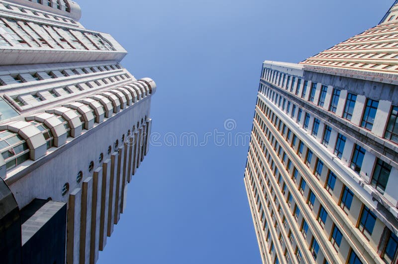 High modern skyscraper stock photo. Image of building - 46345854