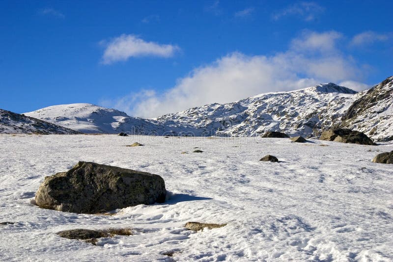 High Mountain stock photo. Image of mountain, mountaineering - 13161674