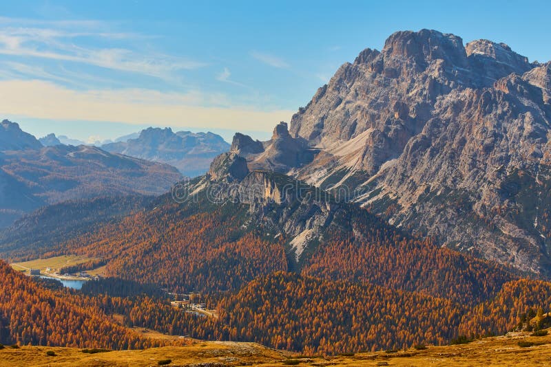 High Mountain Cliffs in the Dolomites Stock Photo - Image of scenic ...