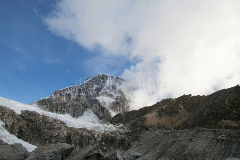 High mountain Cordilleras stock image. Image of altitude - 1424427