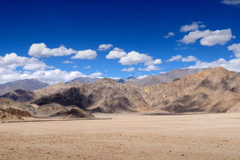 Himalaya High Mountain Desert Landscape Stock Photo - Image of climate ...