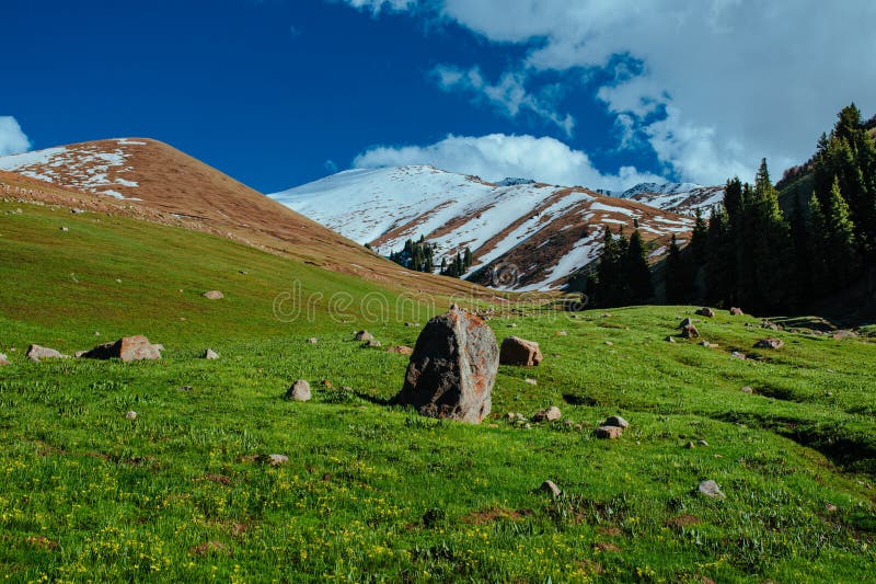 High mountain landscape stock image. Image of nature - 322604033