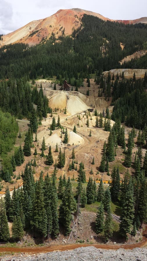 High Mountain Mine stock image. Image of mountain, scenery - 57278407