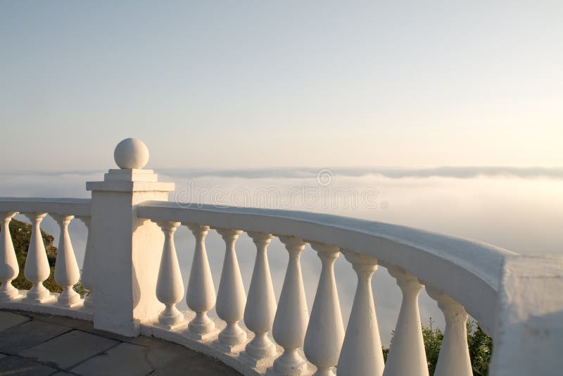 High mountain viewpoint stock image. Image of dawn, mist - 32668577