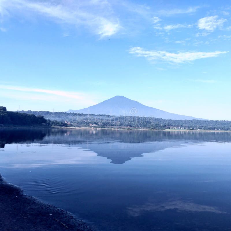 High Mountain in west Java stock image. Image of cloud - 274625821