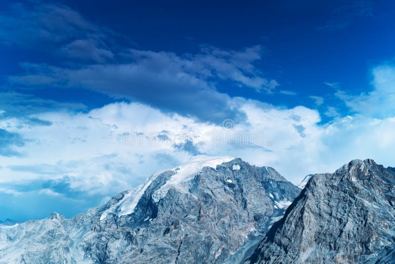 High mountains stock photo. Image of outdoors, snow, summer - 29556858