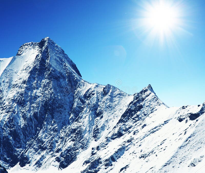 High mountains stock image. Image of asia, snow, trekking - 6932953