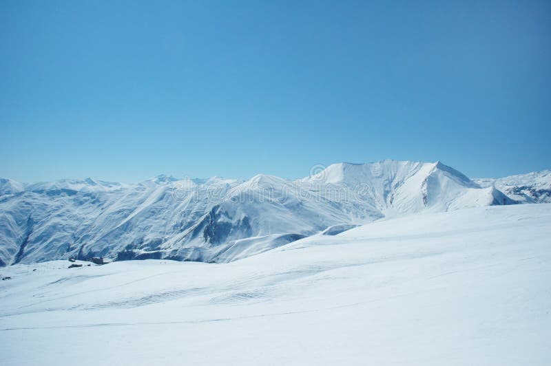 Blackhawk Over Snowy Afghanistan Mountains Stock Image - Image of ...