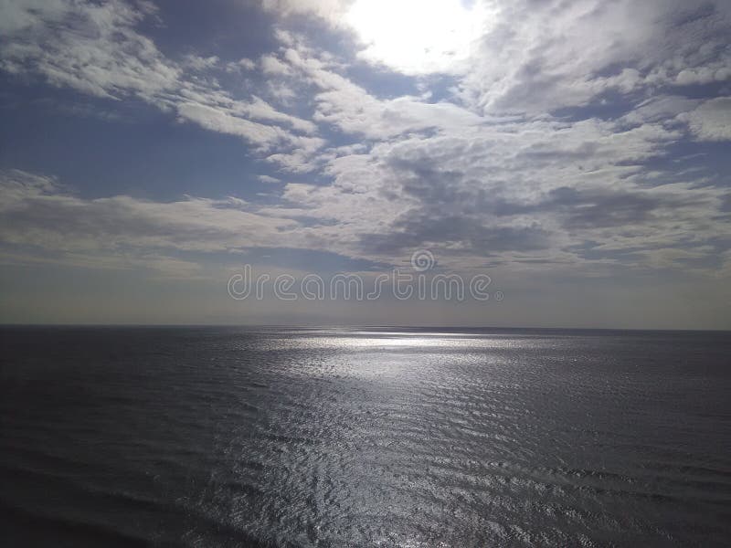 High Noon stock photo. Image of rays, shining, blue, clouds - 64852