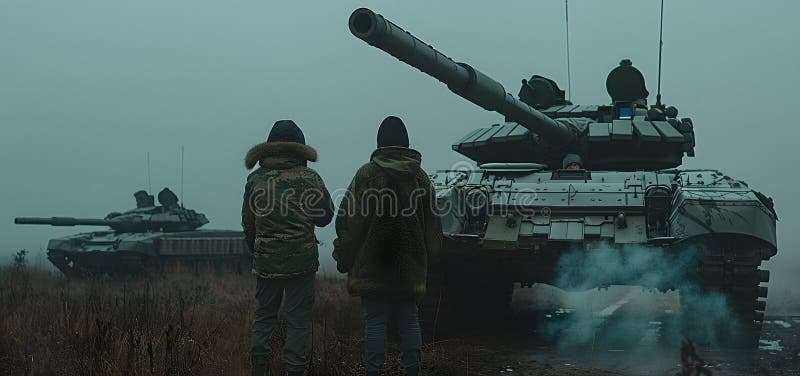 High-octane Battle between Two Opposing Countries Complete with Tanks ...