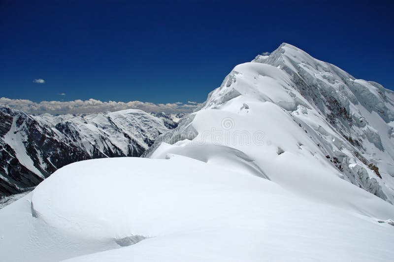 High pass stock photo. Image of snow, extreme, range, glacier - 5782384