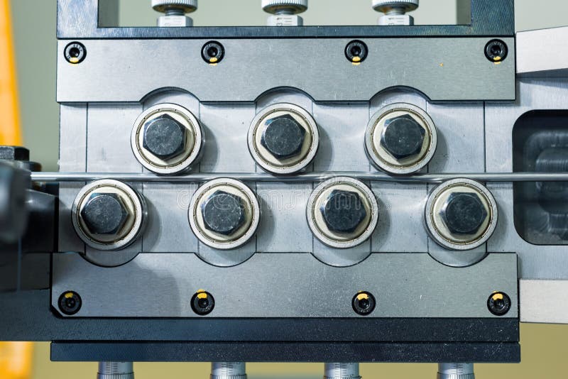 High-performance Automatic Machine for Making Steel Springs. Stock ...