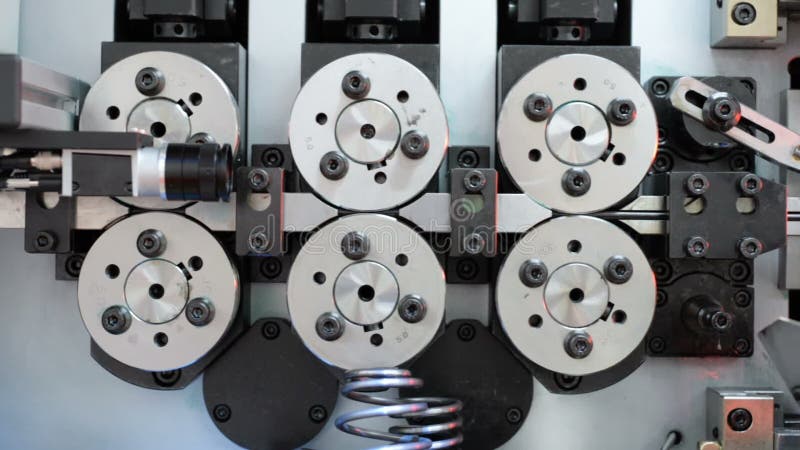 High-performance Automatic Machine for Making Steel Springs. Roller ...