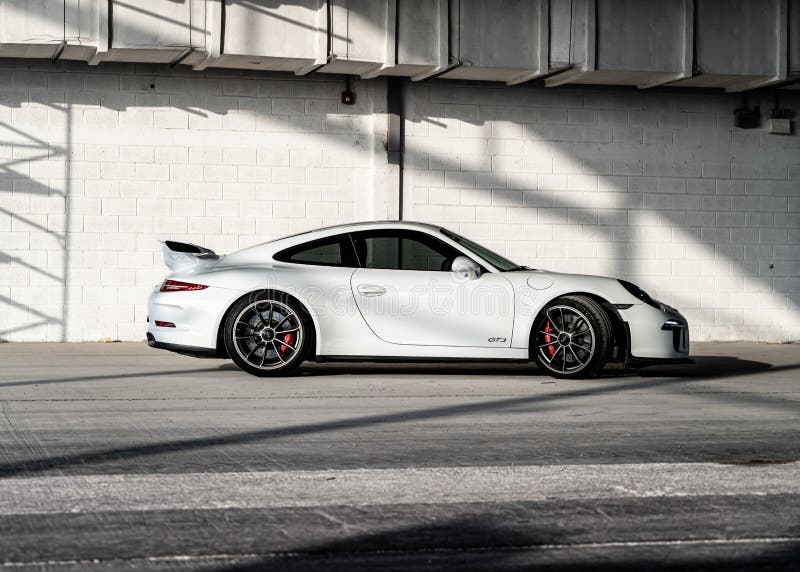 Side View of Porsche 911 Gt3 Editorial Stock Photo - Image of called ...