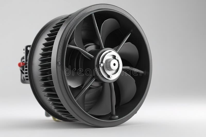 High-performance Blower Featuring Intricate Fan Blades Designed for ...