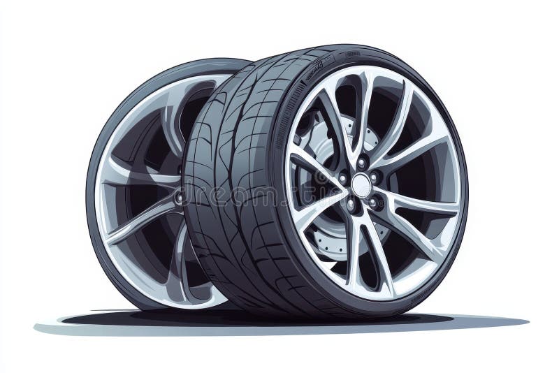 High-performance Car Tires Designed for Speed and Grip in Dynamic ...
