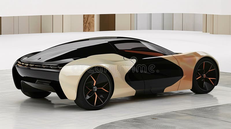High-Performance Concept Car Featuring Unique Design Elements in a ...