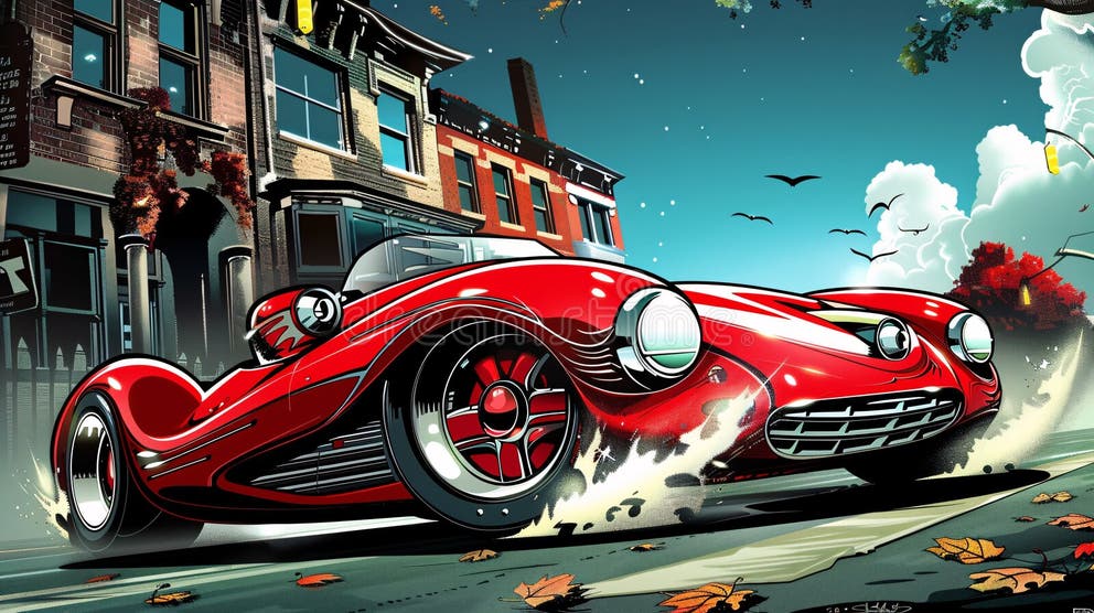 High-Performance Concept Car Featuring Unique Design Elements in a ...