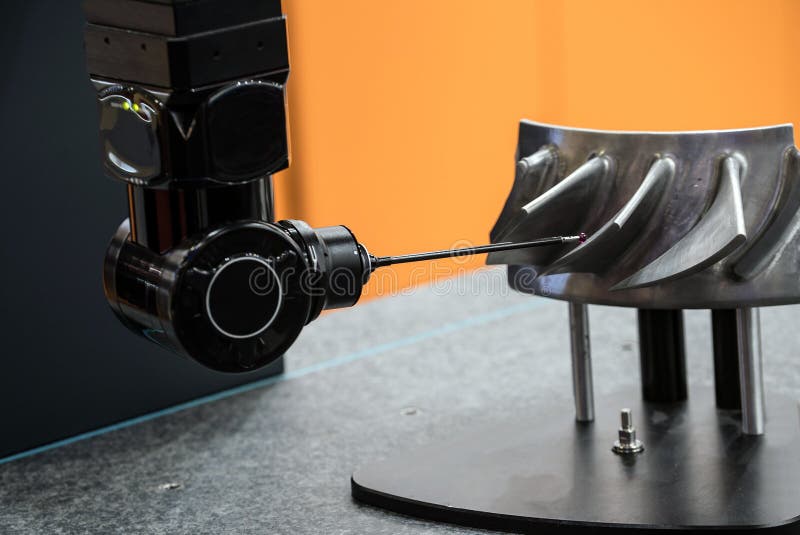 High Performance Coordinate Measuring Machine Stock Photo - Image of ...