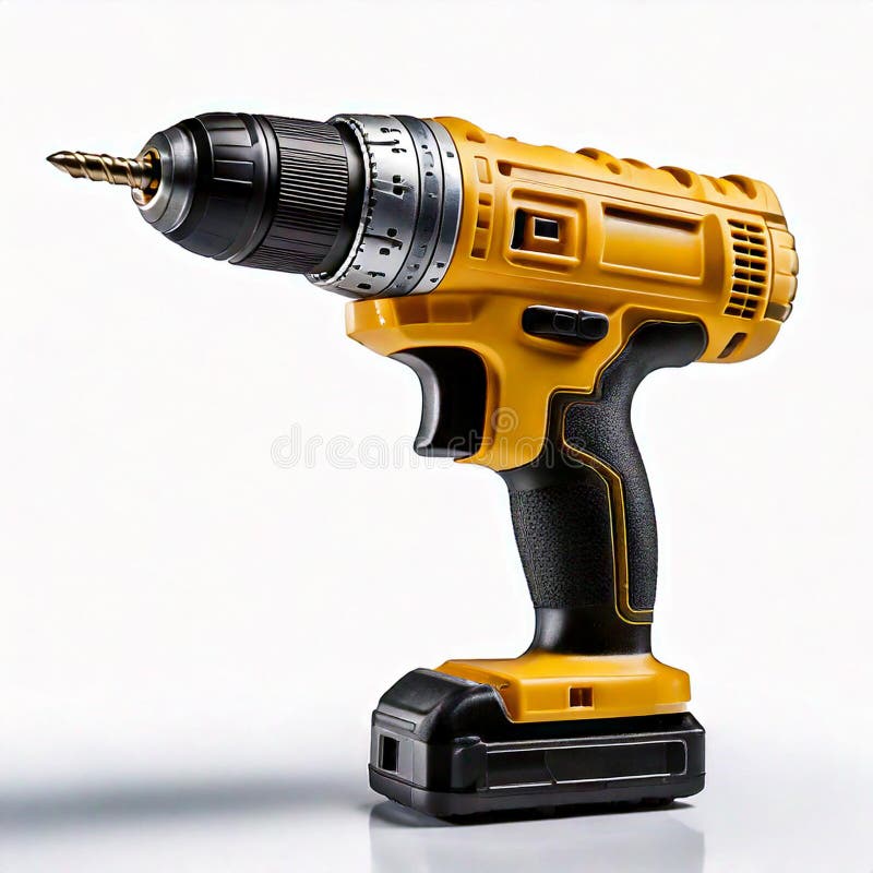 High-Performance Cordless Drill for Home and Professional Use Stock ...