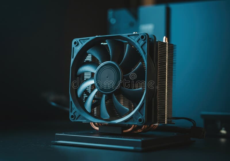 High-performance CPU Cooler with a Sleek Design and Powerful Fan Stock ...