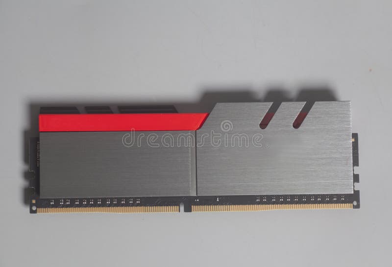 High Performance DDR4 Computer Memory RAM Isolated on White Stock Photo ... High Performance DDR4 Computer Memory RAM Isolated on White Stock Photo ...