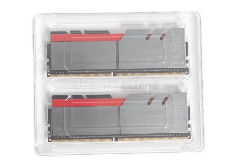 High Performance DDR4 Computer Memory RAM New Stock Image - Image of ...