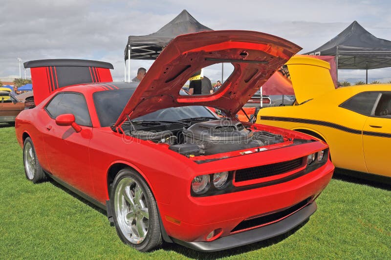 High Performance Dodge Challenger Editorial Photo - Image of ...